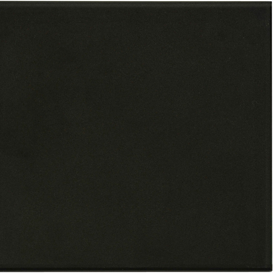Black Frosted Mirror Glass